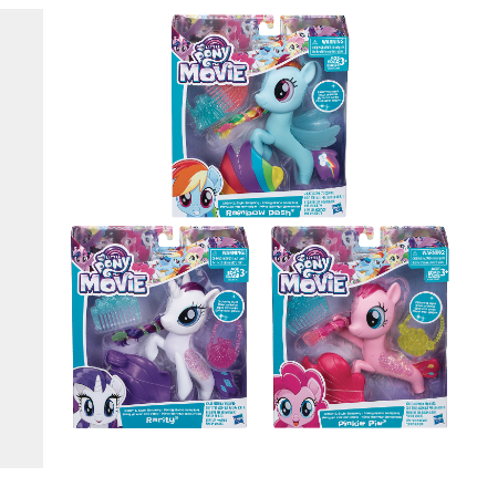 Jual Mainan Figure My Little Pony the movie Original/Hasbro Pony Duyung ...