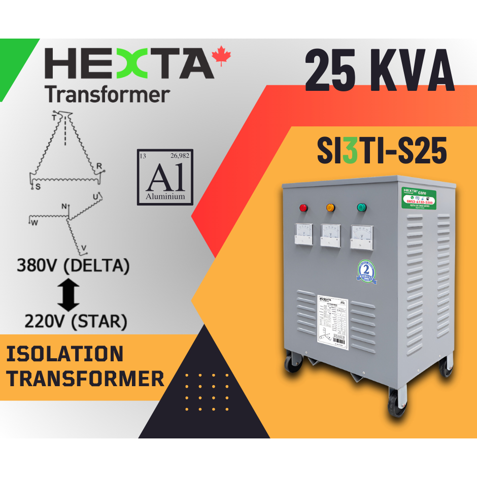 Jual Trafo Isolasi Hexta 25 kVA | Shopee Indonesia