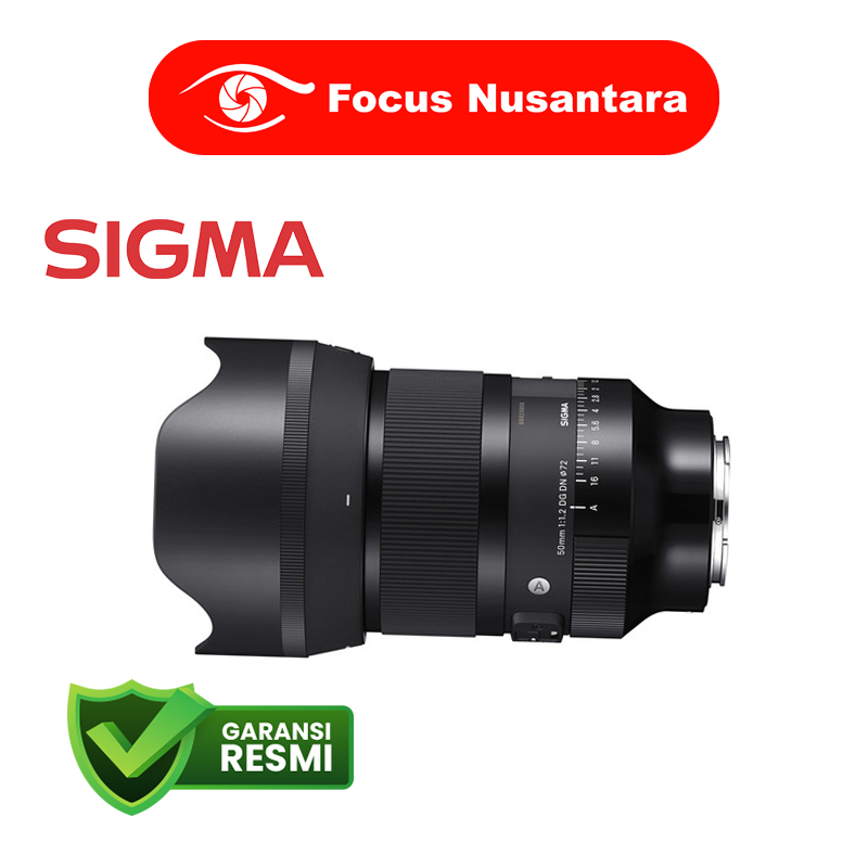 Jual SIGMA 50mm f/1.2 DG DN Art Lensa 50 mm f1.2 Full Frame for Sony E ...