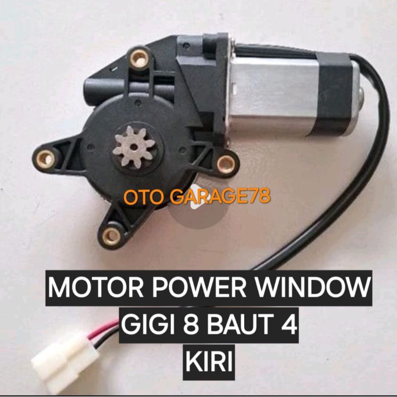Jual MOTOR POWER WINDOW UNIVERSAL GIGI 8 BAUT 4 KIRI | Shopee Indonesia