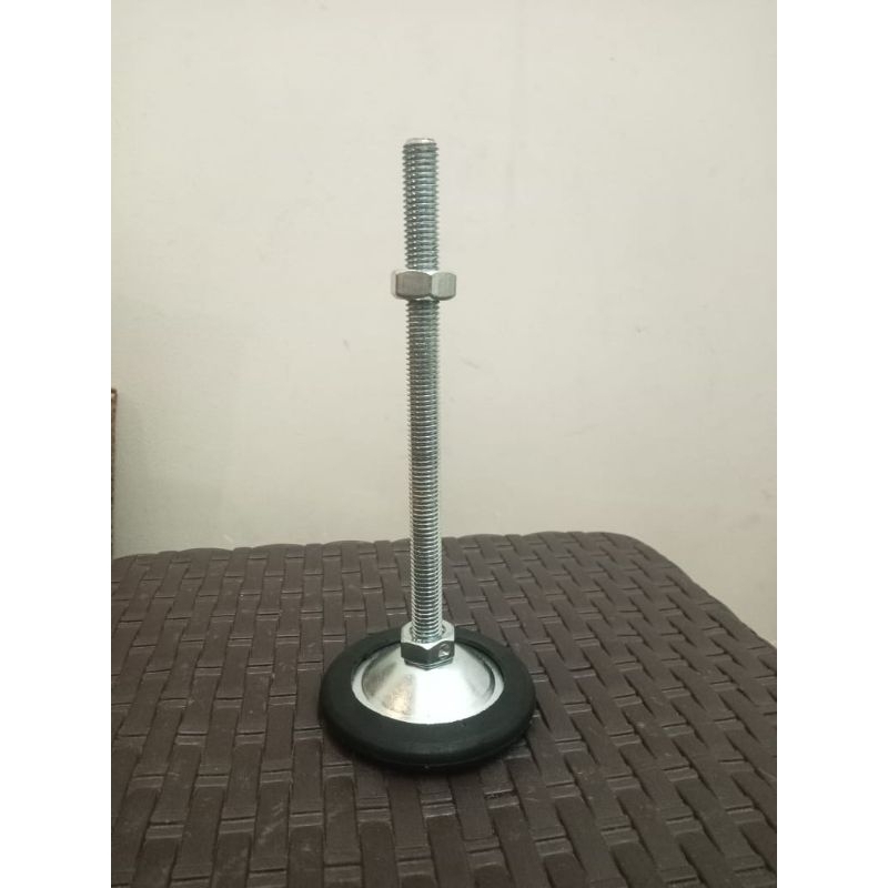 Jual kaki meja foot adjuster+karet m16×200mm | Shopee Indonesia