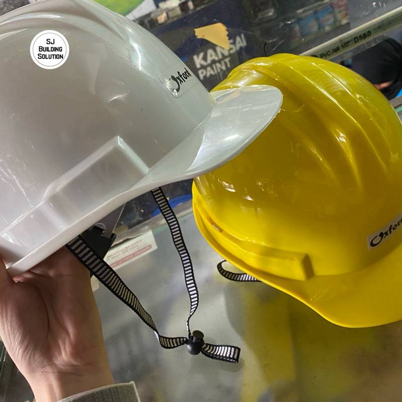 Jual HELM SAFETY OXFORD / HELM PROYEK OXFORD MODEL PUTAR BAGUS PUTIH ...