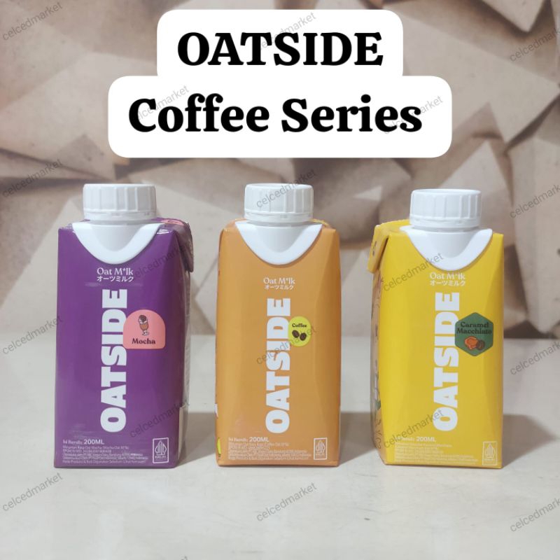 Jual OatSide Mini Coffee Mocha Caramel Macchiato 200 ml |OatSide ...