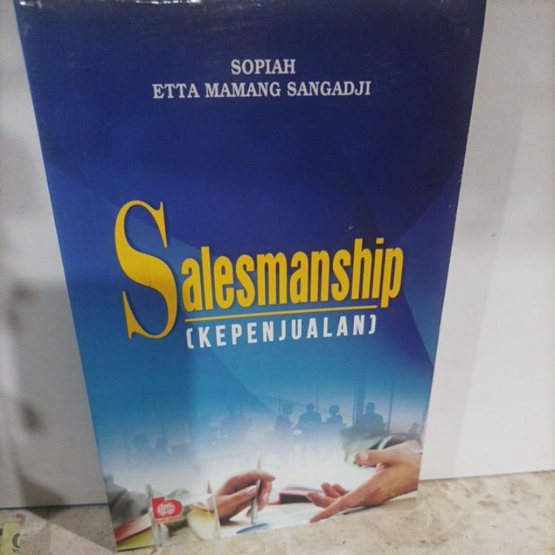 Jual buku salesmanship ke penjualan oleh Sopiah Eta Mamang Sangaji penerbit Bumi Aksara | Shopee ...