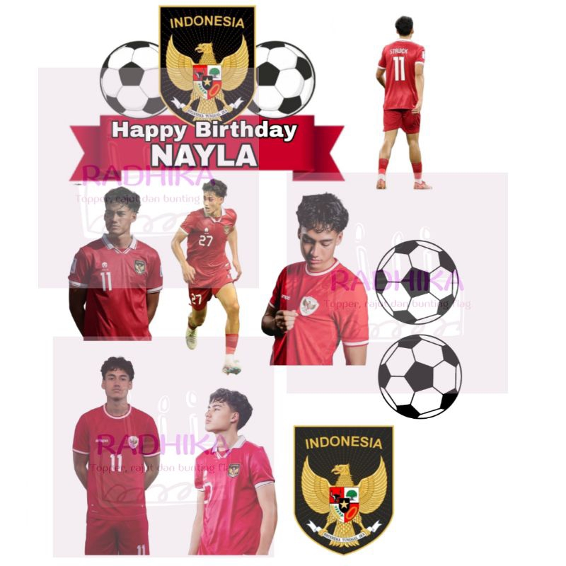 Jual Topper Timnas Rafael Struick custom nama | Shopee Indonesia