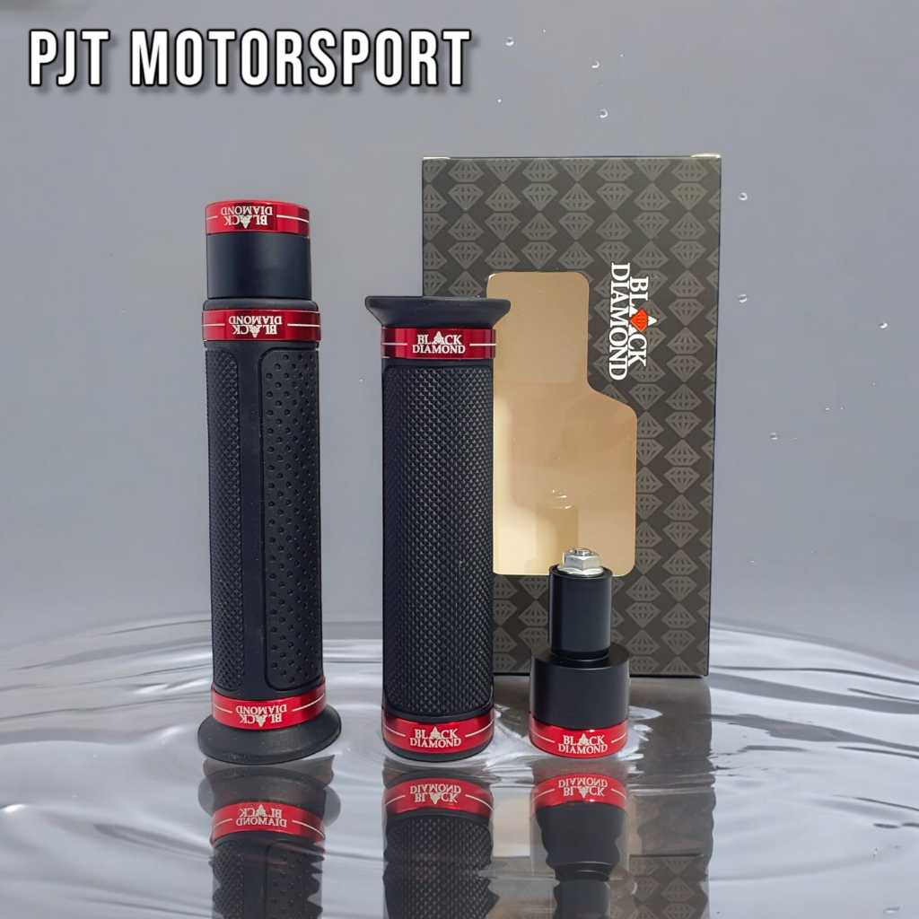 Jual Handgrip Handfat Grip Free Jalu Stang Motor Variasi Black Diamond ...