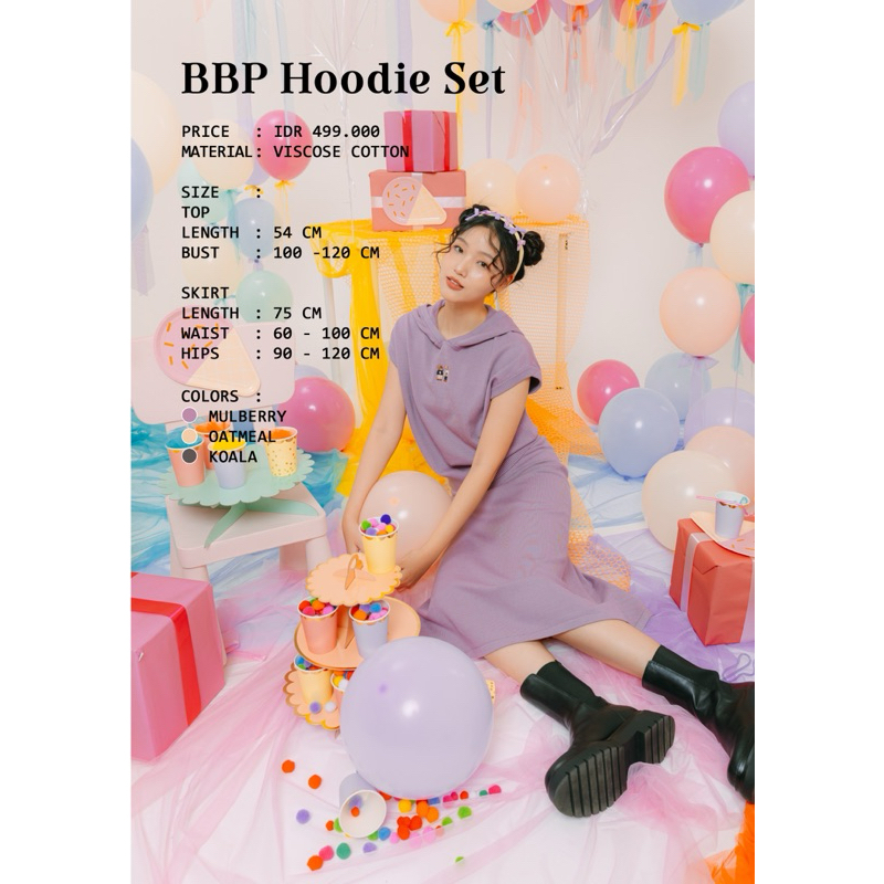 Jual BBP by BEBEPLUM - BBP Hoodie Set | Shopee Indonesia