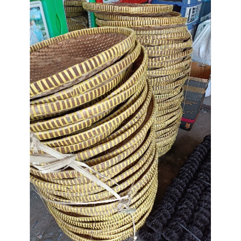 Jual TAMPAH BAMBU / TAMPAH ROTAN Diameter 55 cm | Shopee Indonesia