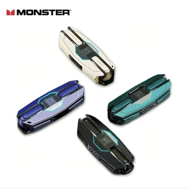 Jual MONSTER XKT08 PRO WIRELESS BLUETOOTH EARPHONE TWS HIFI SURROUND ...