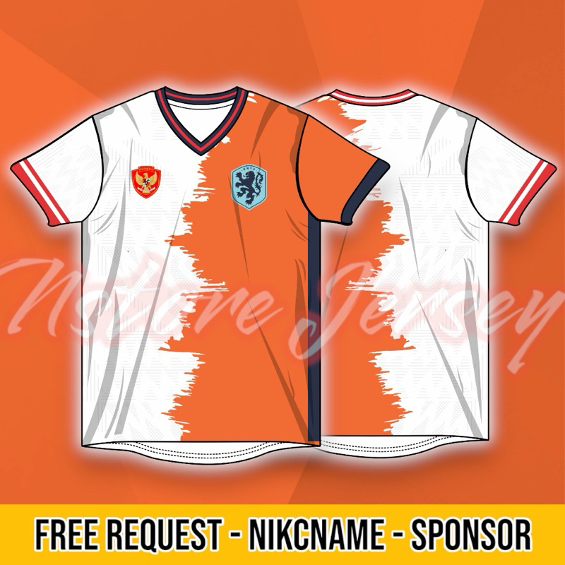 Jual Kaos Jersey Timnas INDONESIA x BELANDA 2024 Timnas GARUDA Terbaru ...