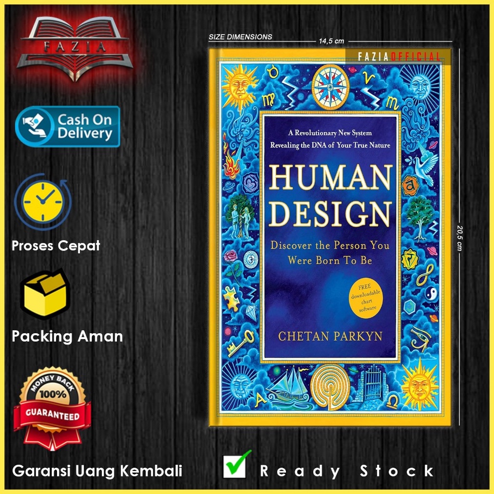Jual BOMBASTIS Human Design Discover the Person You Were Born to Be ...