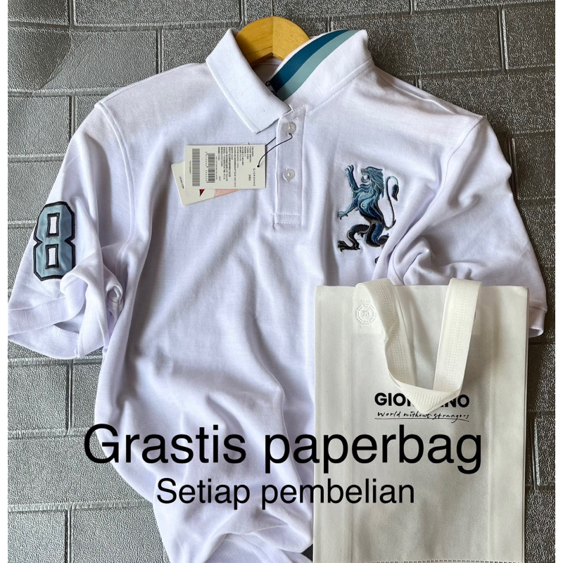 Jual KAOS POLO WANGKY TSHIRT GI/OR-GIOR/DA/NO-DANO /KAOS KRAH FOR MAN ...