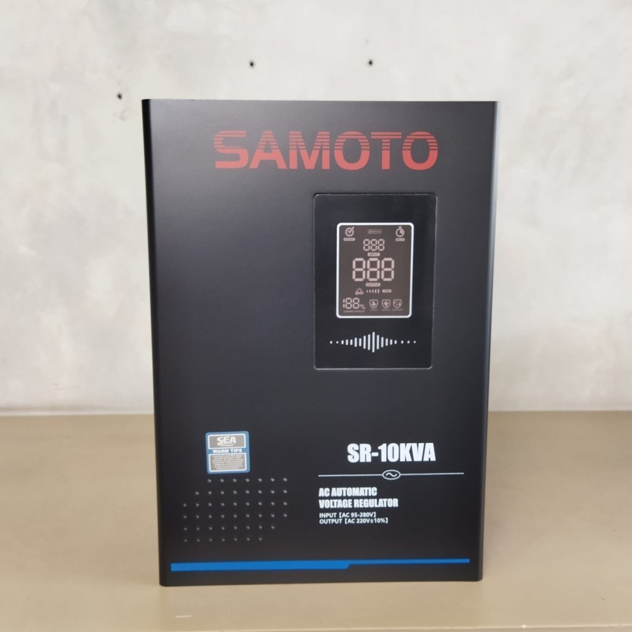 Jual Stabilizer SAMOTO AVR Stabilizer Relay Type SR10KVA Relay ...