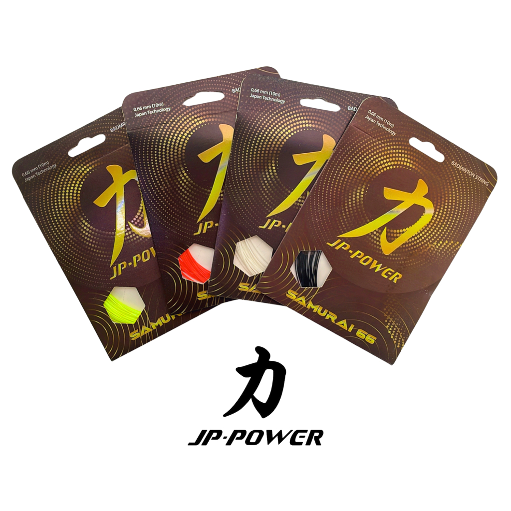Jual JP POWER Senar Badminton Samurai 66 Original Senar Raket Gauge 0. ...