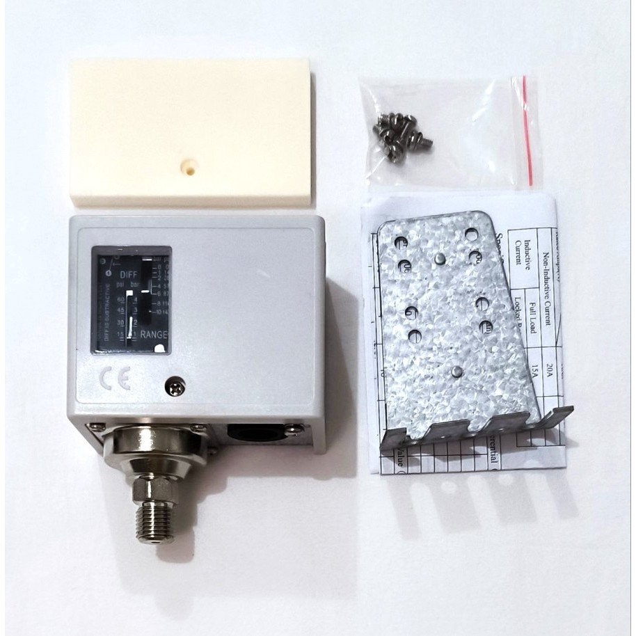 Jual Pressure Switch 6 Bar / 10 Bar / 30 Bar , NO/NC | Shopee Indonesia