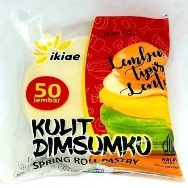 Jual Kulit Dimsum diameter 9cm | Kulit dimsum ku putih dan warna ...