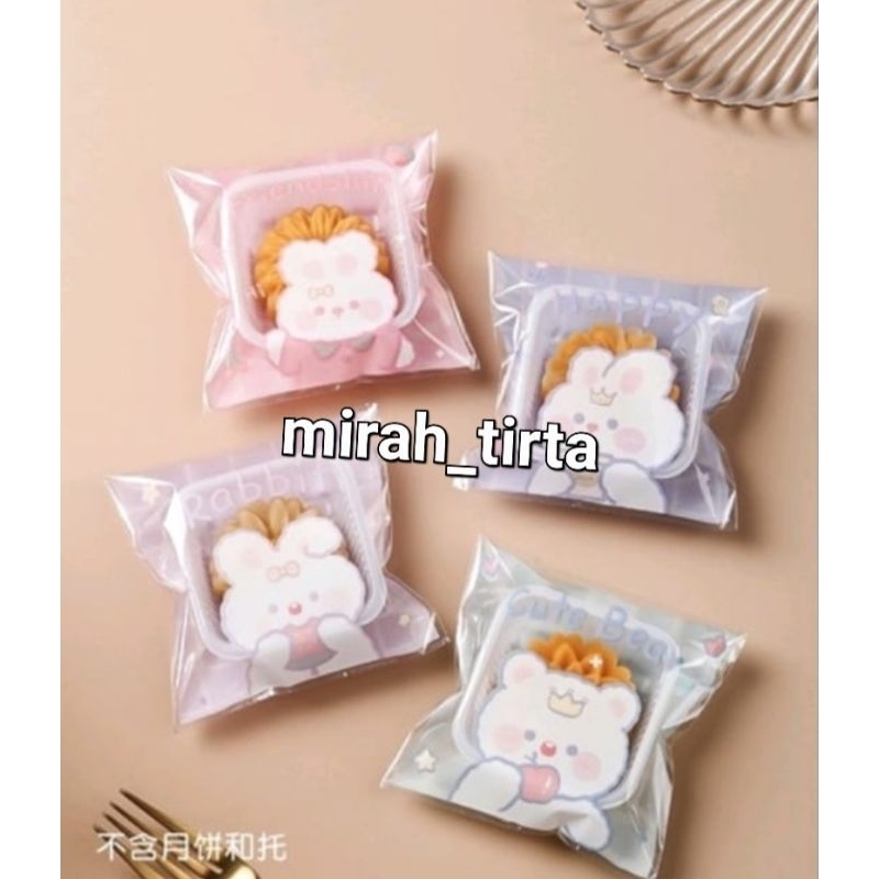 Jual BARU 20 pcs Plastik cookies 10x10 cm . plastik kue kering .plastik ...