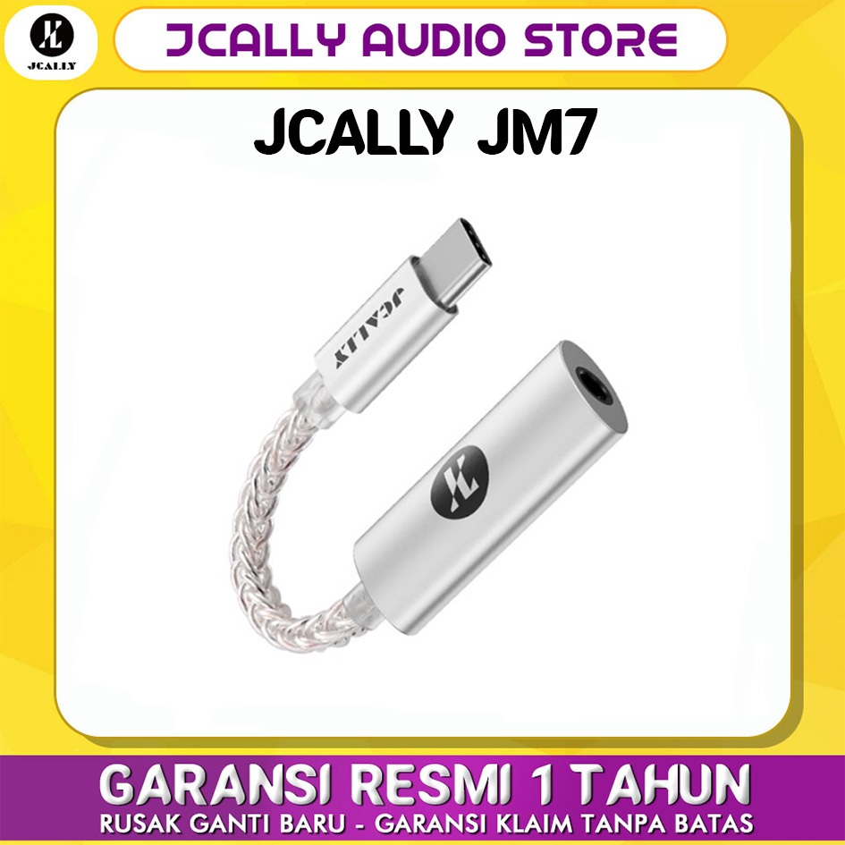 Jual JCALLY JM7 HiRes DAC Adapter Audio CX31993 USB Type C to Jack 3 ...