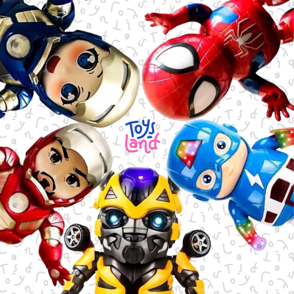 Jual TL 916 Mainan Super Hero Dance / Mainan Captain America Iron Man ...