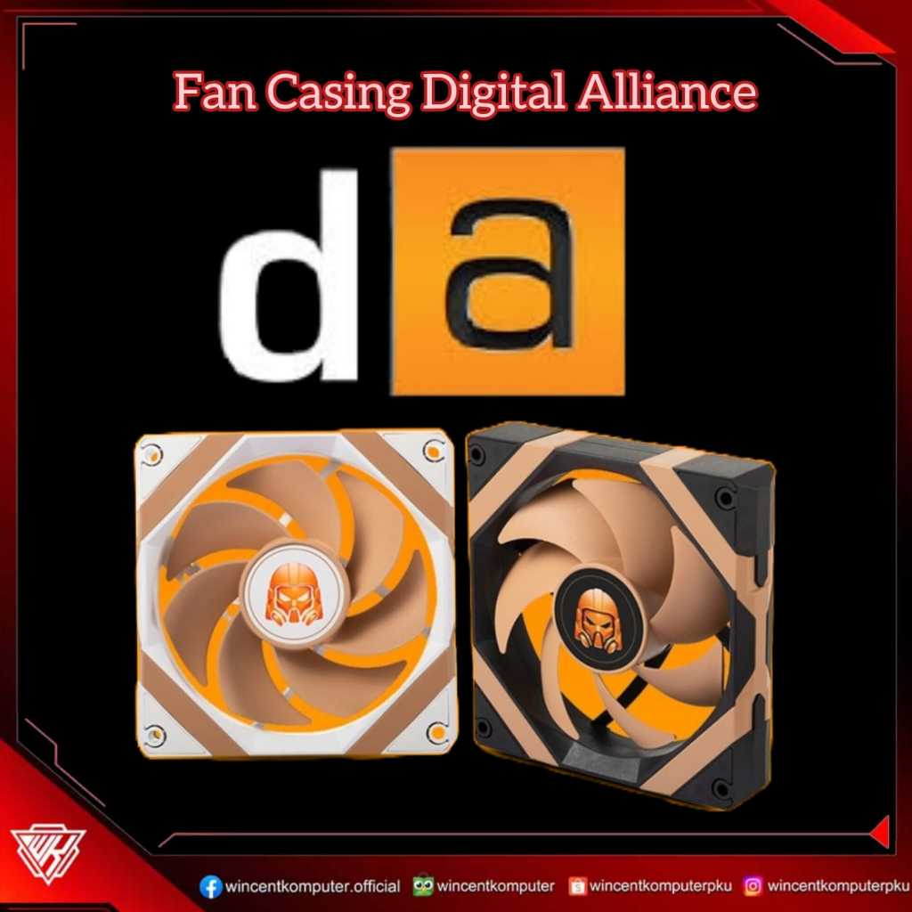 Jual Digital Alliance Fan Casing N30X 12Cm - DA N30X Cooler Fan Case ...