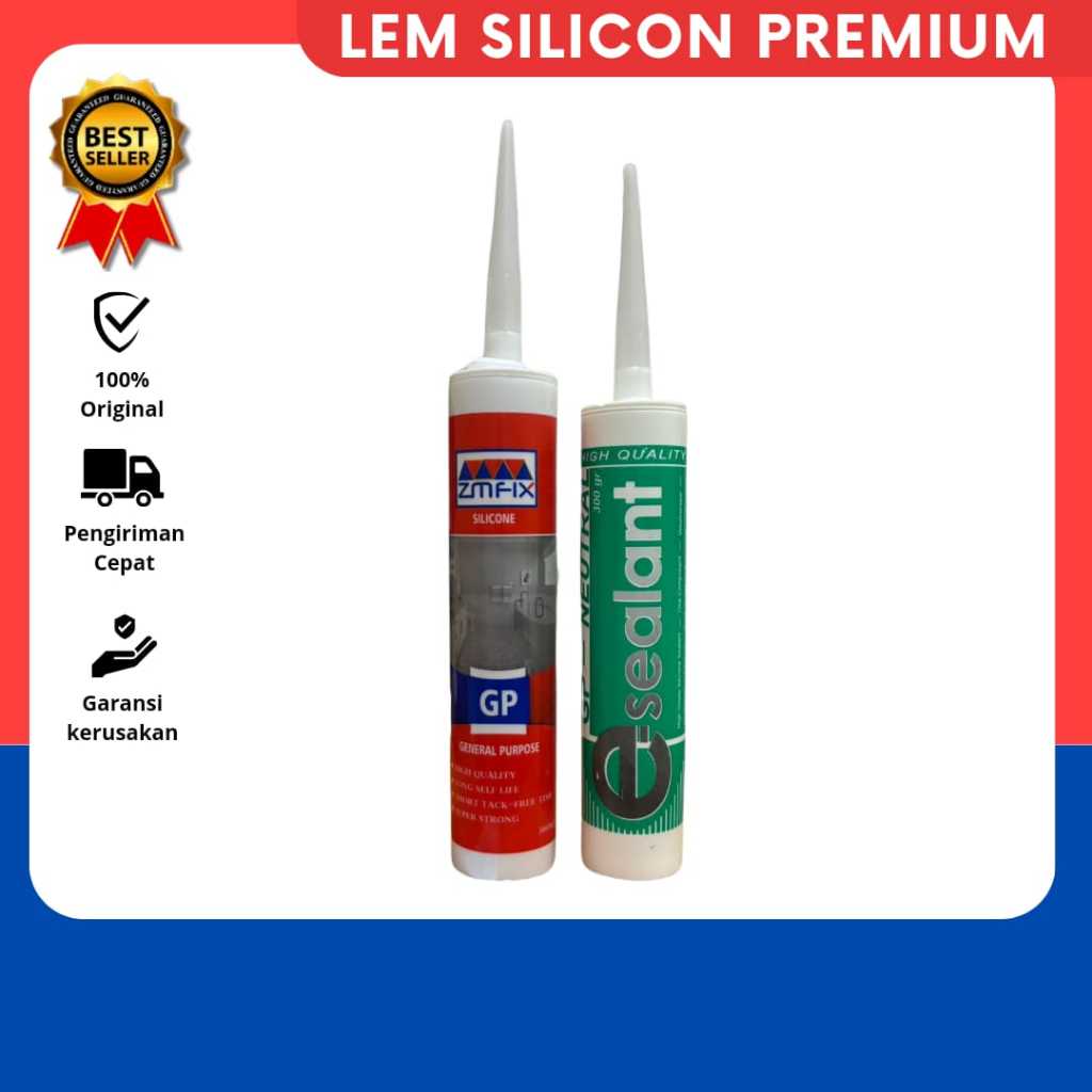 Jual Lem silicone (sealent)Lem Korea/Double Tape | Shopee Indonesia