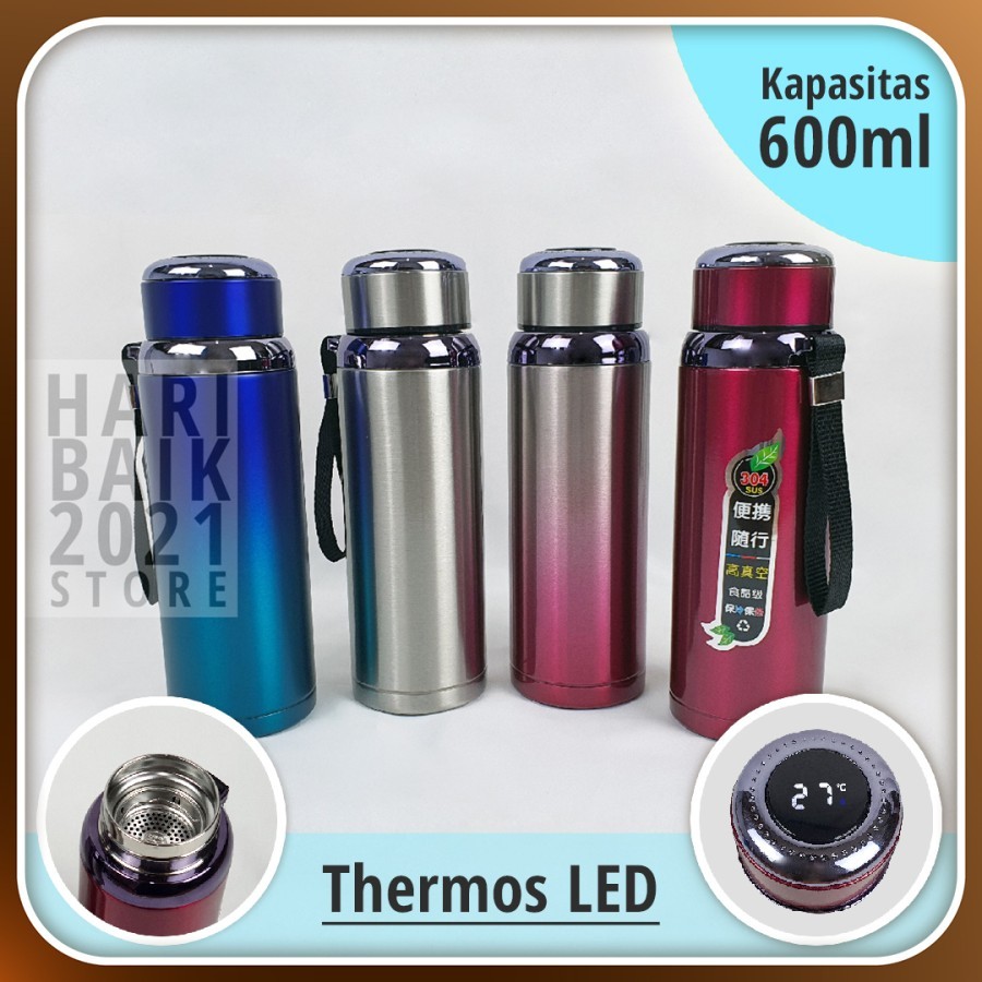 Jual Thermos Suhu / Termos Temperature LED / Tumbler Temperature LED ...
