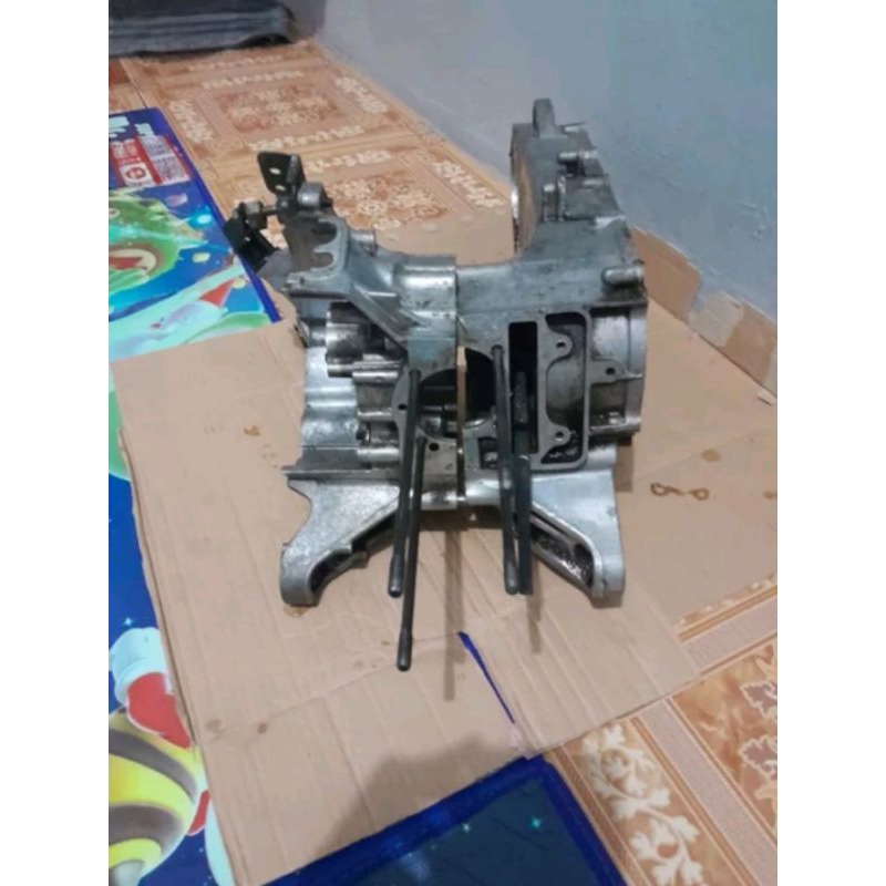 Jual Crankcase krengkes kanan kiri Beat Fi Esp Beat New Beat street ...