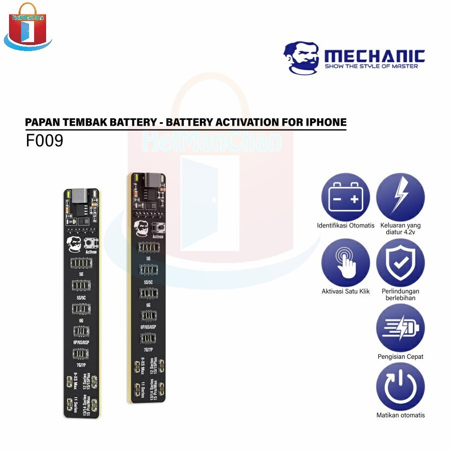 Jual Mechanic F009 Papan tembak battery papan tembak baterai Battery Activation small board ...