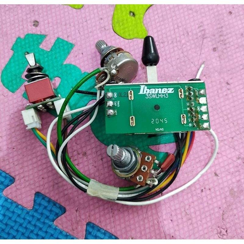 Jual Wiring Set ibanez Original 3 way selector Switch mini toggle ...