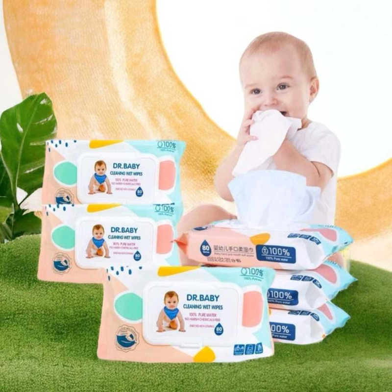 Jual PAKET HEMAT ! 6 pack Tisu Basah Bayi 80s Wipes Tissue Tanpa ...