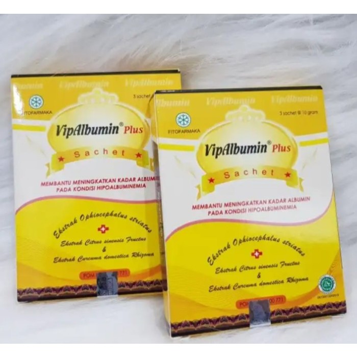 Jual VIP ALBUMIN PLUS SACH (ROYAL) | Shopee Indonesia