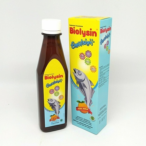 Jual Biolisyn Emulsion Syrup 250Ml Rasa Jeruk | Shopee Indonesia
