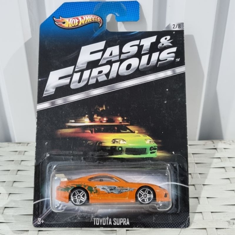 Jual Hotwheels fast and furious TOYOTA SUPRA Card jadul | Shopee Indonesia