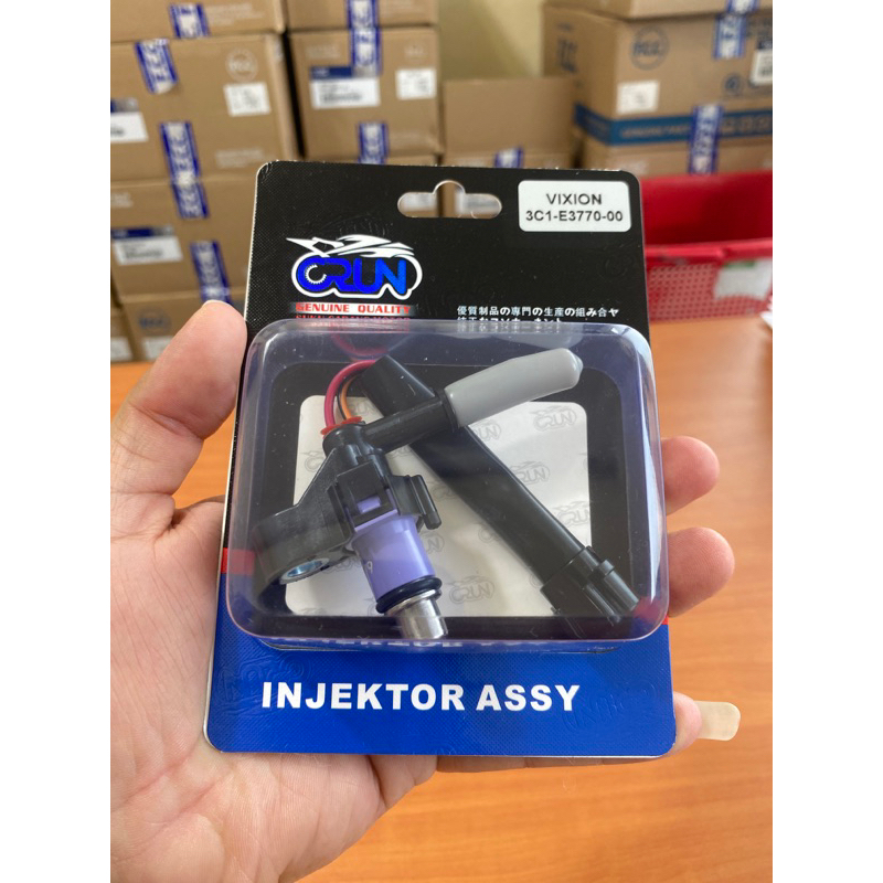 Jual (CRUN) Injektor Komplit Vixion 3C1-E3770-00 6 Hole / Injector Assy ...