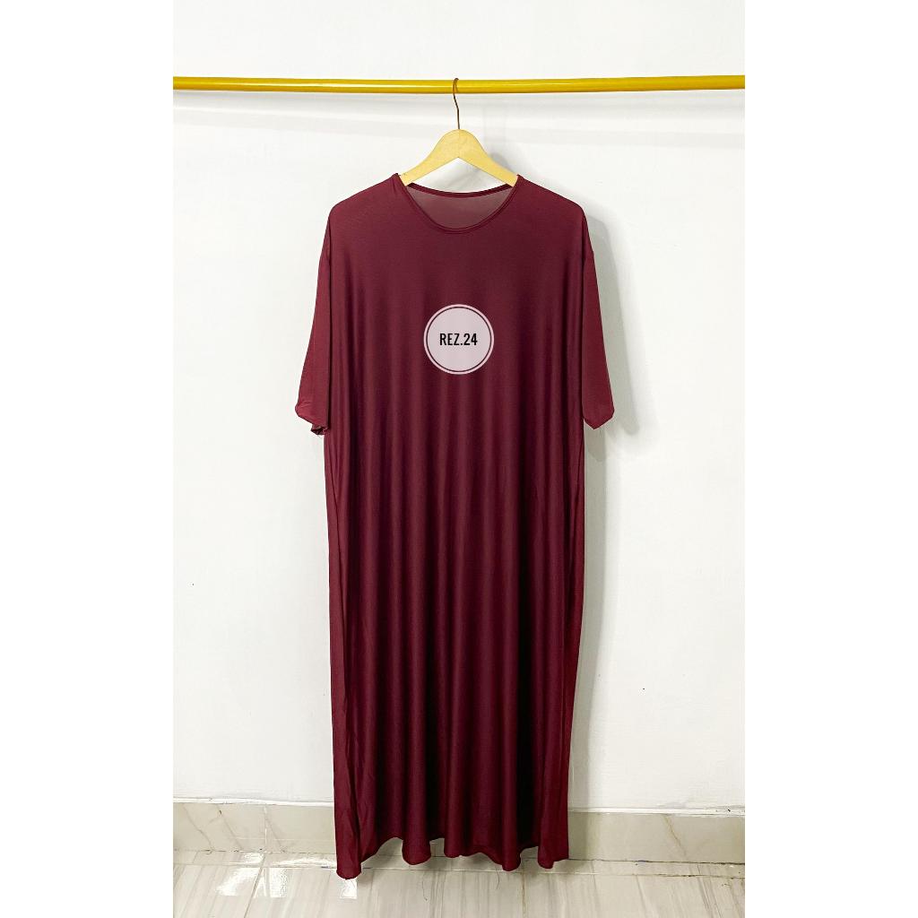 Jual Daster Jumbo Ld 122 | Daster Polos Jumbo Spandex Pendek / Long ...