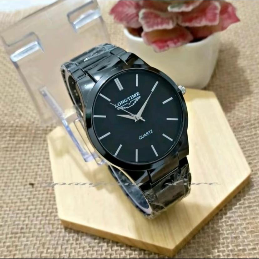 Jual COD!!! JAM TANGAN PRIA ORIGINAL LONGTIME RANTAI STAINLES MEWAH ...
