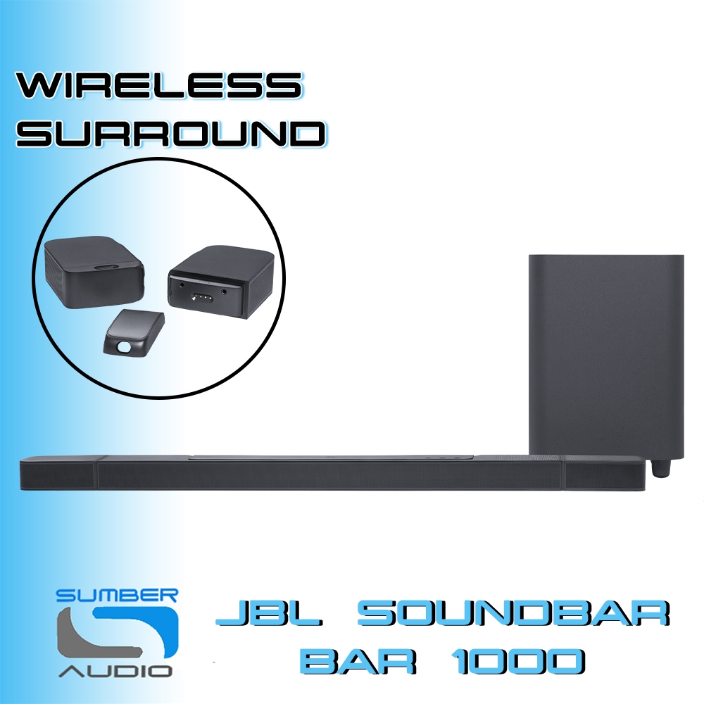 Jual JBL BAR 1000 SOUNDBAR ATMOS SOUND 7.1.4 BAR1000 HDMI ARC ORIGINAL | Shopee Indonesia