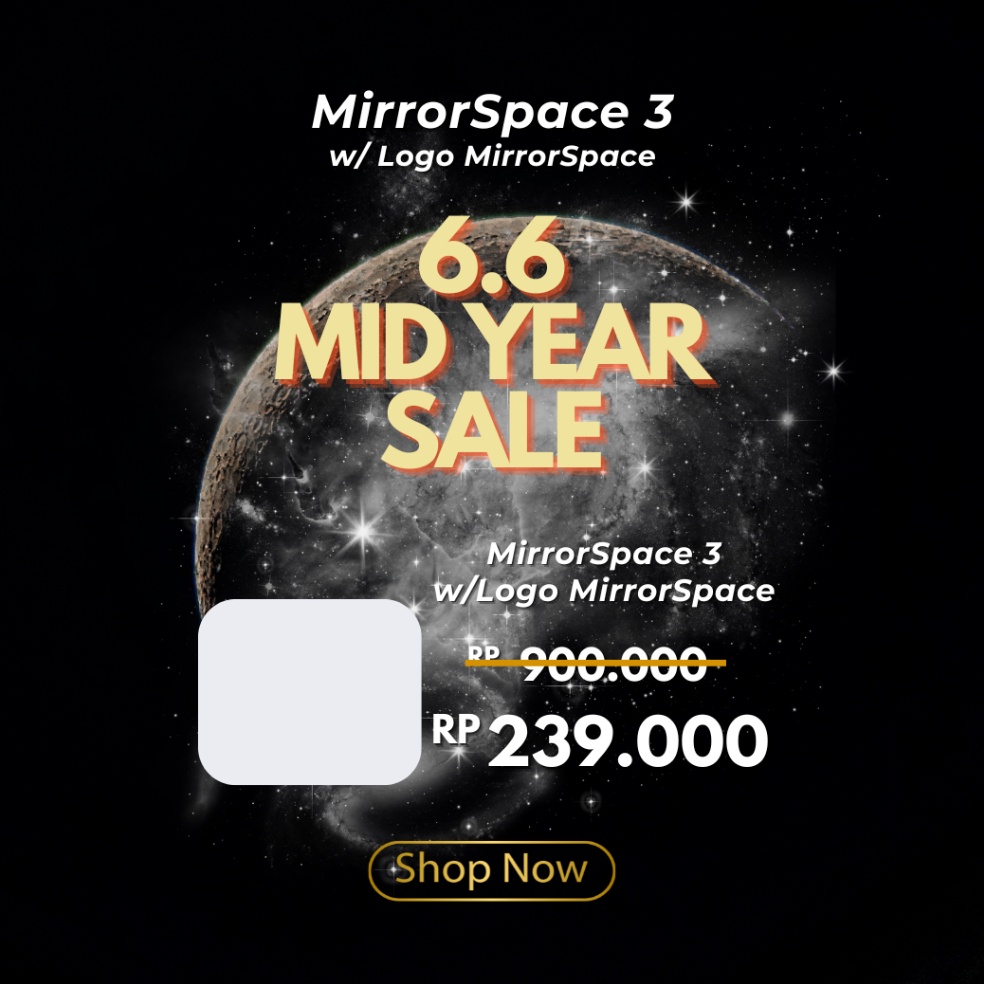 Jual KODE L92B MirrorSpace Generation 3 w logo MirrorSpace | Shopee Indonesia
