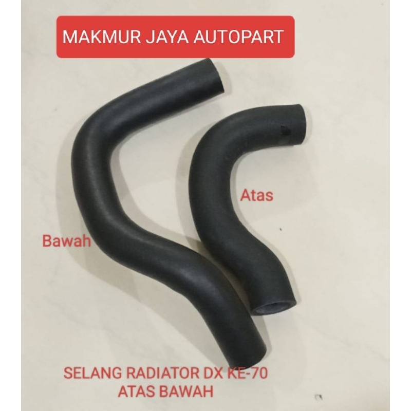 Jual SELANG RADIATOR HOSE MOBIL COROLLA DX KE-70 ATAS DAN BAWAH ...