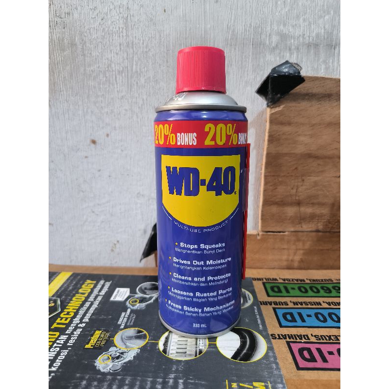 Jual WD-40 Multi Use Product/Anti Karat WD 40 Serba Guna Isi 333ML (Original) | Shopee Indonesia