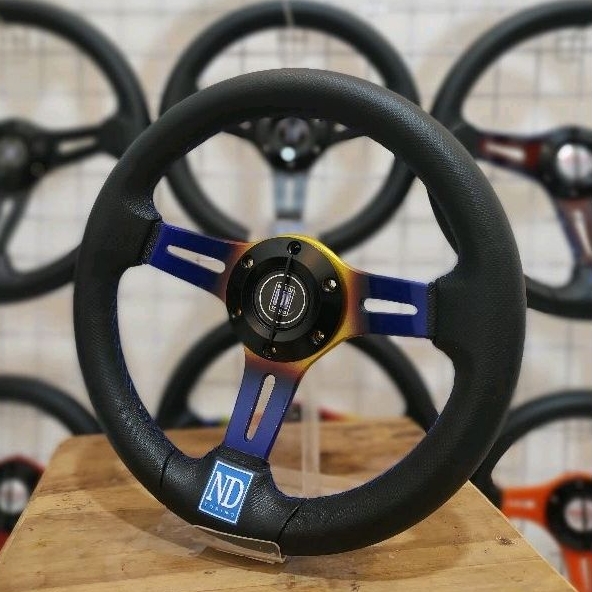 Jual STIR MOBIL RACING SPORT • Setir Universal Model ND Torino Chrome ...