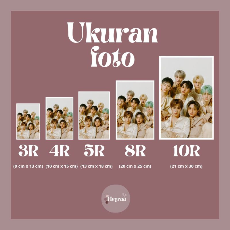 Jual CETAK FOTO 3R, 4R, 5R, 8R, 10R BERKUALITAS & HARGA MURAH | Shopee ...