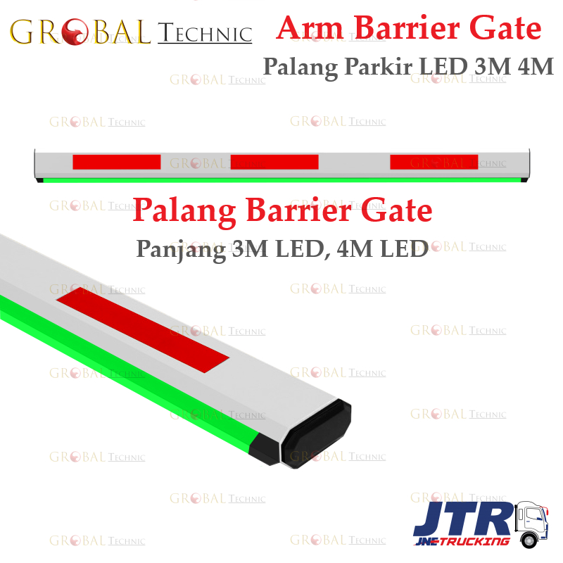 Jual Palang Led Barrier Gate Mx50 Mx80   Arm Boom Gate Parking Sistem 
