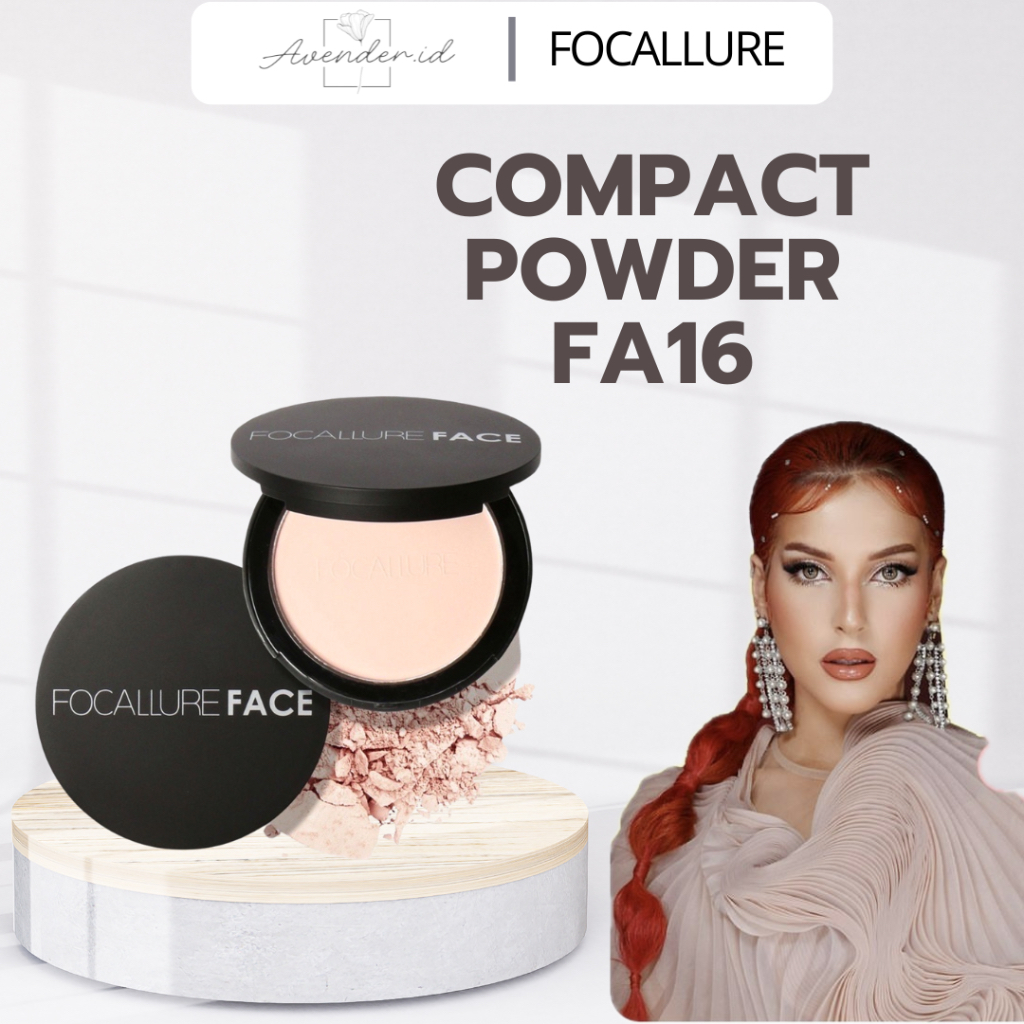 Jual (GET 1 GIFT) FOCALLURE compact powder FA16, Oil Control Pressed ...