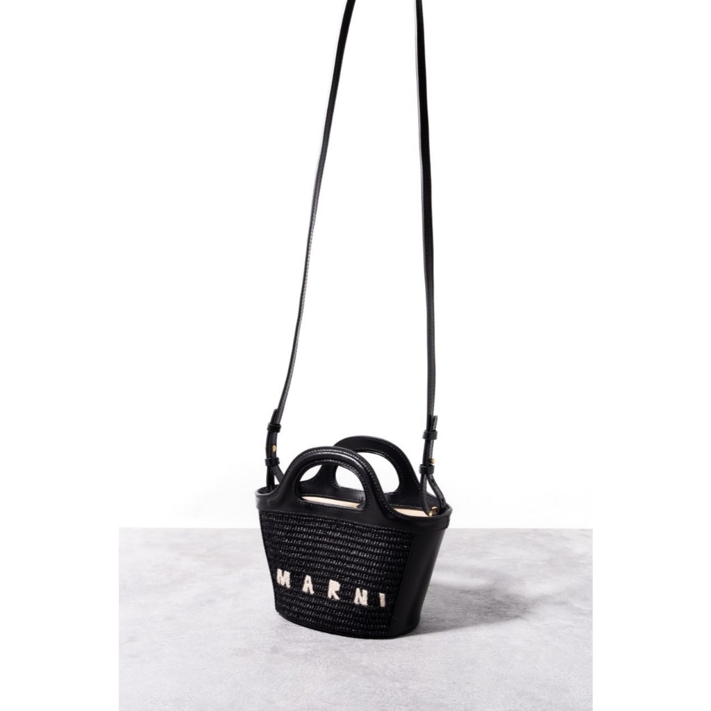 Jual MARNI Tropicalia micro bag calf leather and fabric | Shopee Indonesia