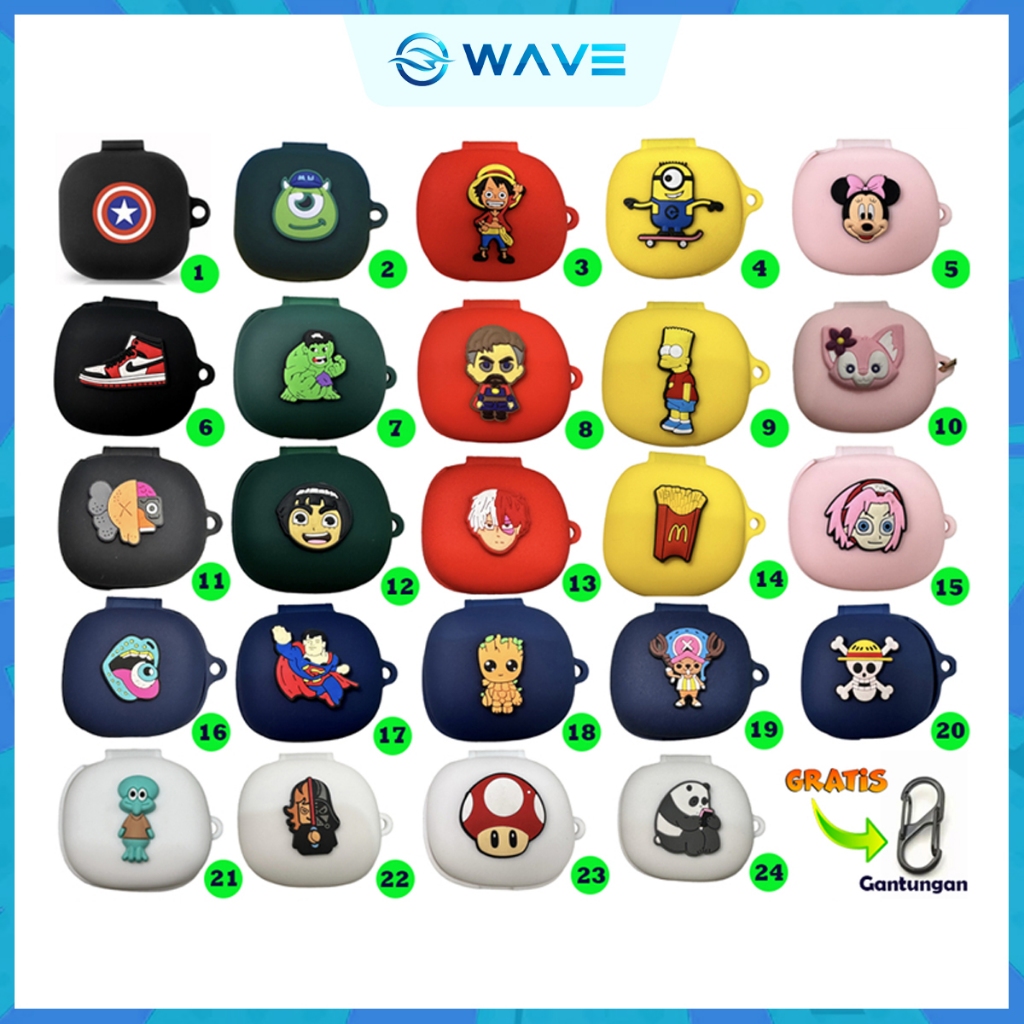 Jual [R50i] Case Soundcore R50i Animation Silicon Premium Soft Anker ...