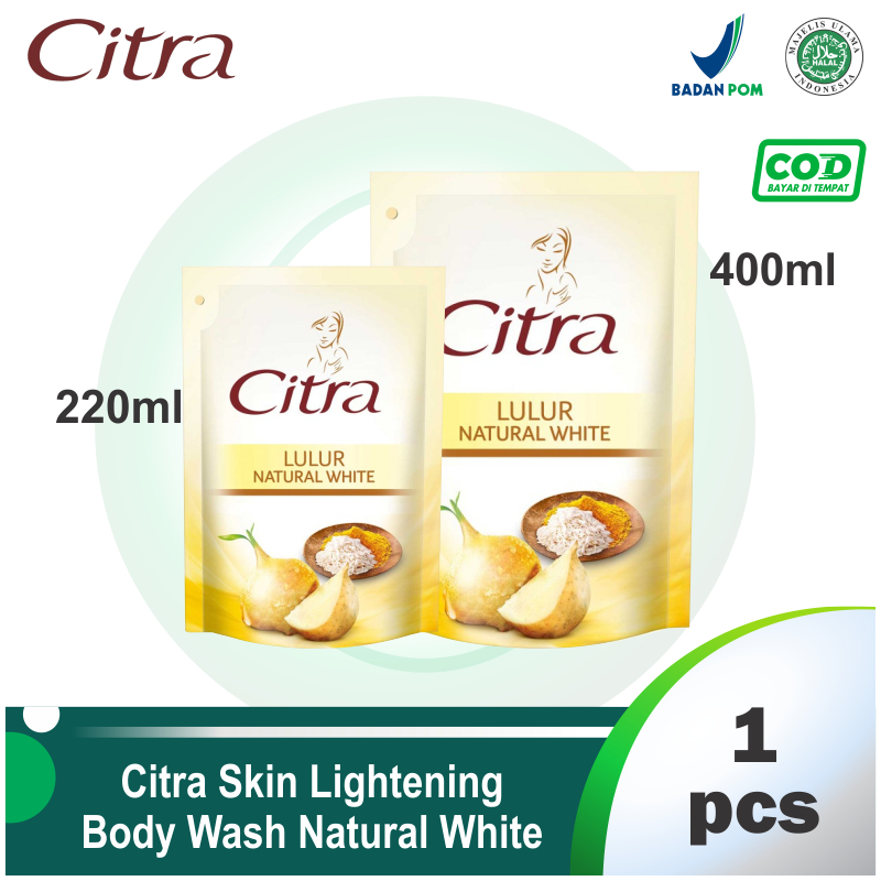 Jual CITRA BODY WASH REFILL 220ML / 400ML | Shopee Indonesia