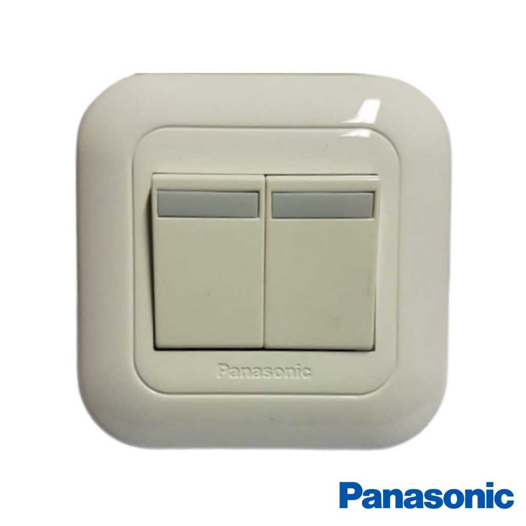 Jual Panasonic Saklar Seri HOTEL Double 2Gang WEJ5532 | Shopee Indonesia