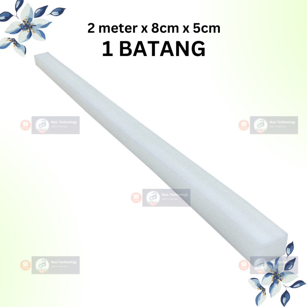 Jual Busa Dekorasi 2 Meter / Busa Bunga / Busa Elastis / Foam Bunga ...