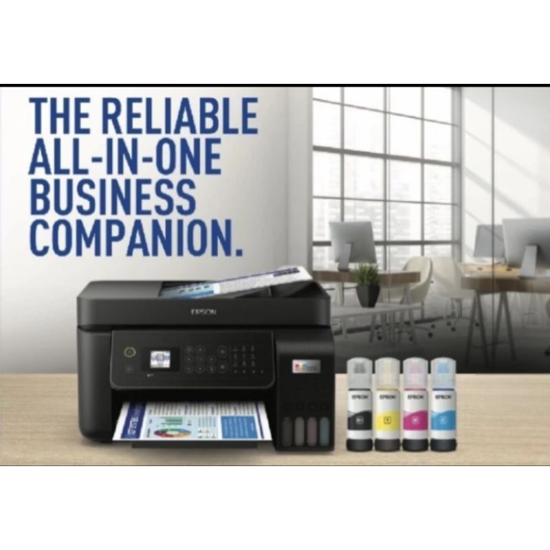 Jual Print Scan Copy Colour adf fax wireless Epson Ecotank L5290 ...